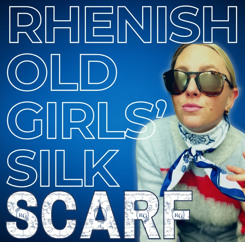 Celebrate Your Pride: The Rhenish Old Girls' Scarf — Rhenish Girls ...